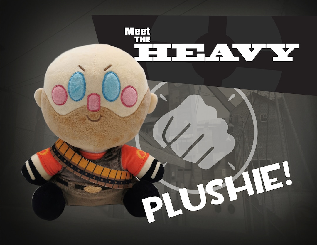 Team Fortress 2 Heavy Plushie - Etsy Finland