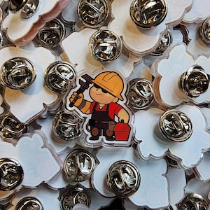 Team Fortress 2 - RED Team Acrylic Pins - Etsy