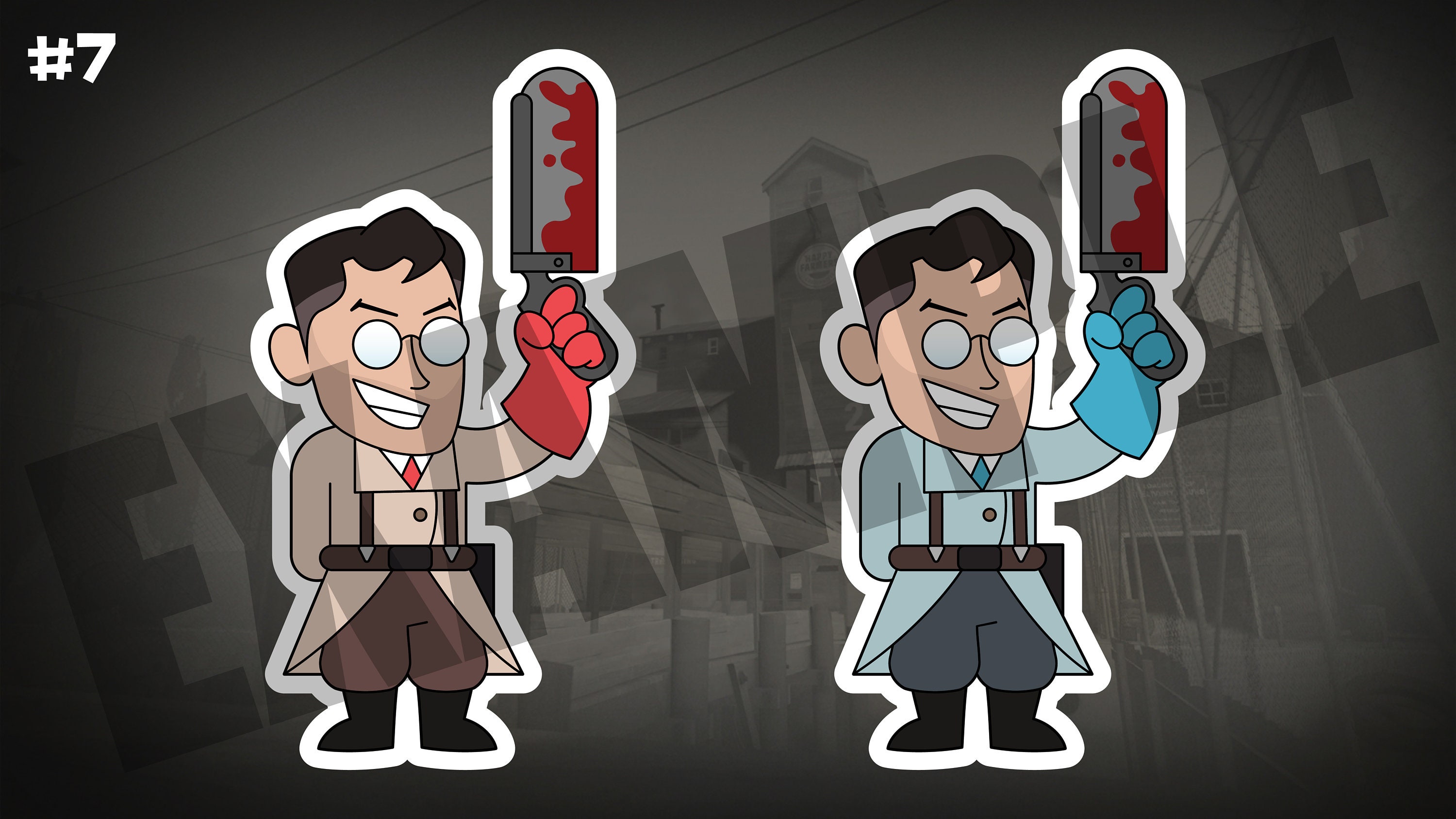 Team Fortress 2 Stickers/decals - Etsy Australia