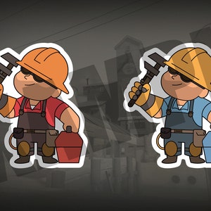 Team Fortress 2 - Stickers/decals - Etsy Australia