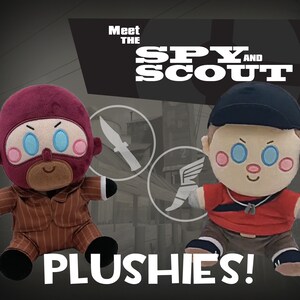 Team Fortress 2 Spy and Scout Plushie Bundle - Etsy