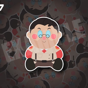 Team Fortress 2 - Plushie Stickers/decals - Etsy
