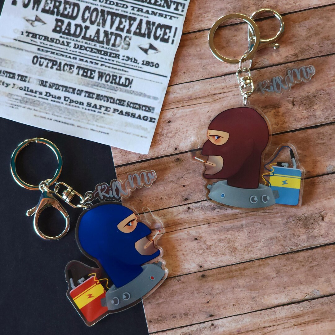 Team Fortress 2 - Spy Head Keychain - Etsy