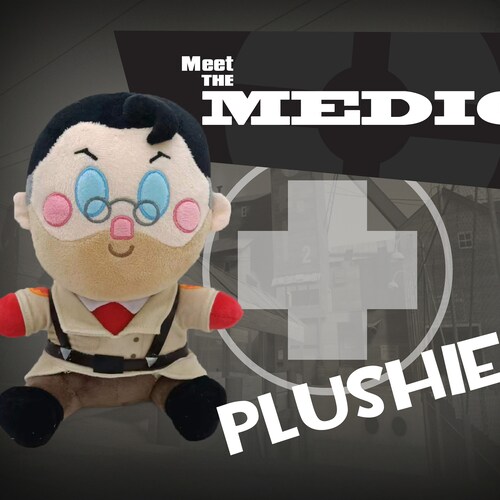 Medic Team Fortress 2 Figure 3D Printed Copper PLA TF2 Gamer - Etsy