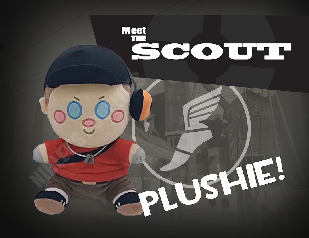 Team Fortress 2 Scout Plushie - Etsy