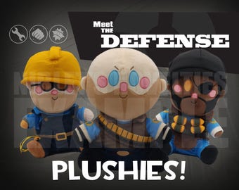 Team Fortress 2 - Heavy and Medic Plushie Bundle - Etsy