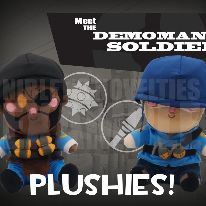 Team Fortress 2 Plush - Etsy