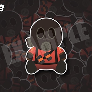 Team Fortress 2 - Plushie Stickers/decals - Etsy