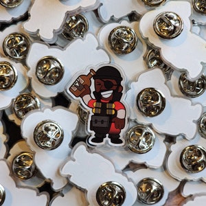 Team Fortress 2 - RED Team Acrylic Pins - Etsy