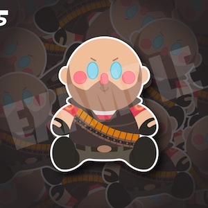 Team Fortress 2 - Plushie Stickers/decals - Etsy