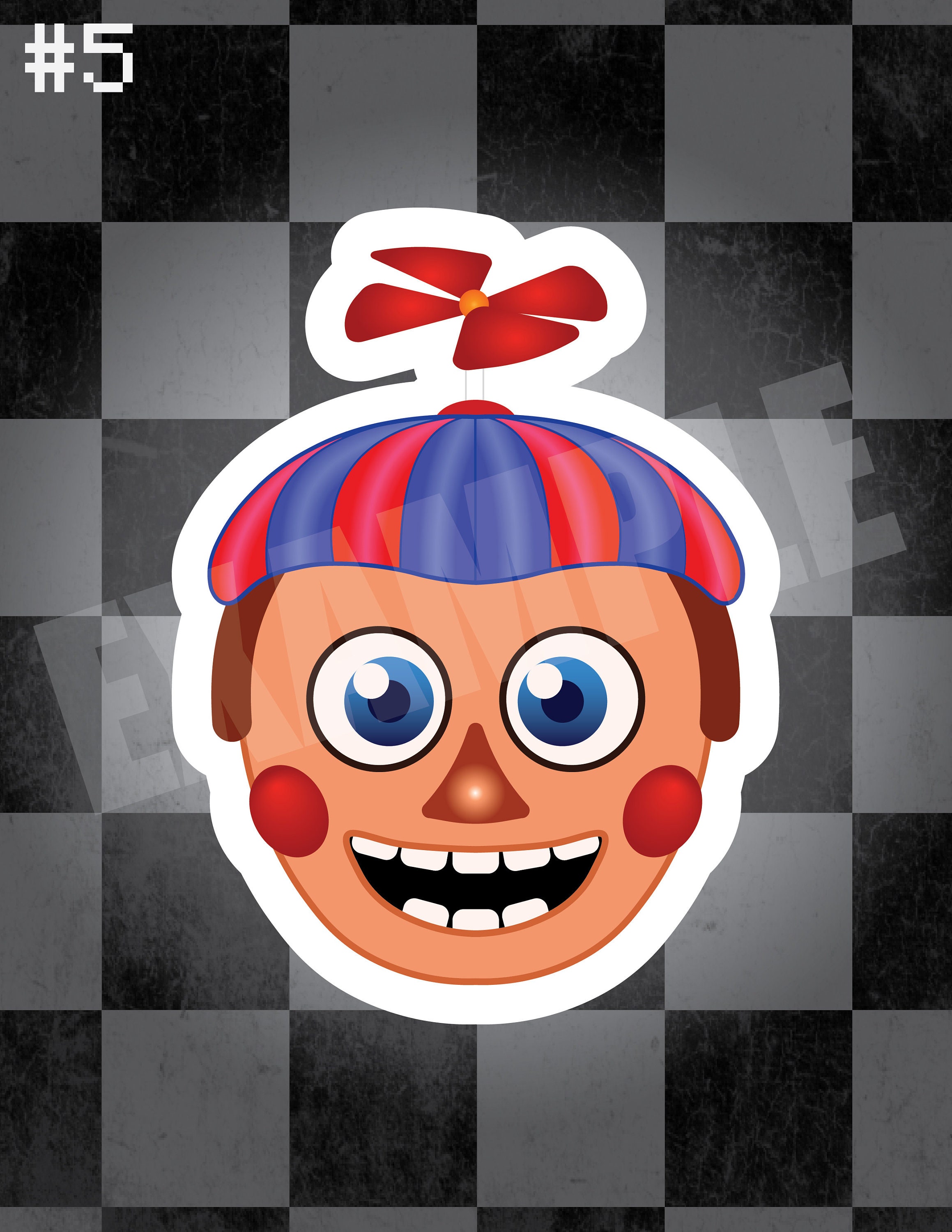 Five Nights at Freddy's Toy Animatronics Stickers/decals - Etsy Canada