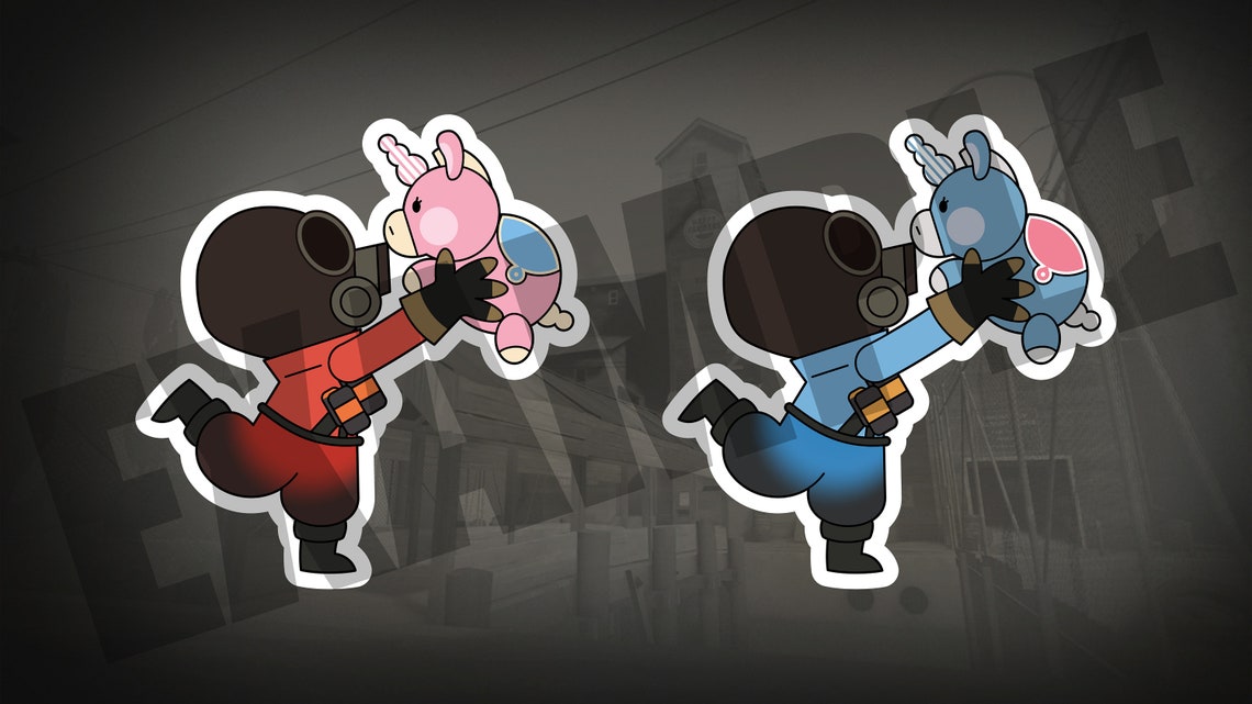 Team Fortress 2 Stickers/Decals | Etsy