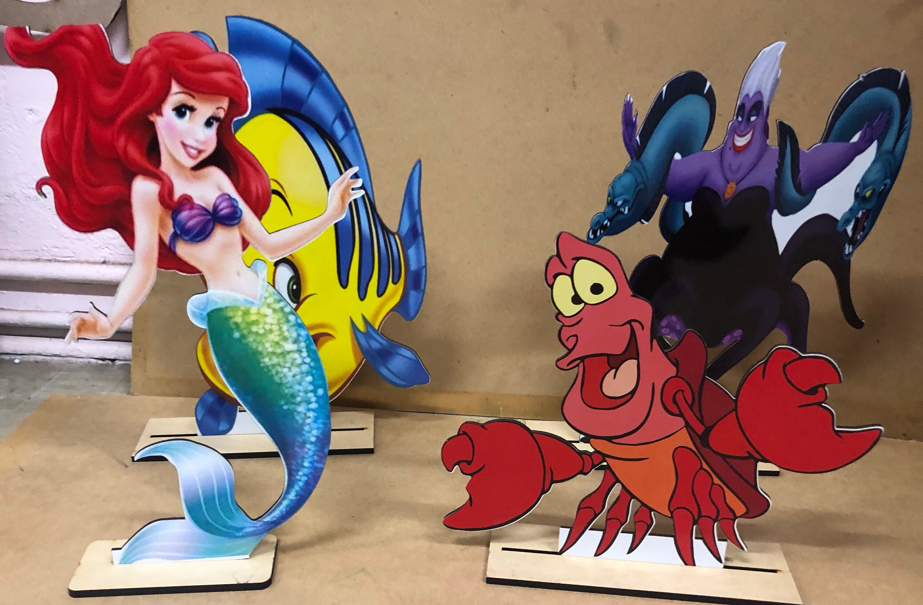 Little Mermaid Center Pieces - Etsy