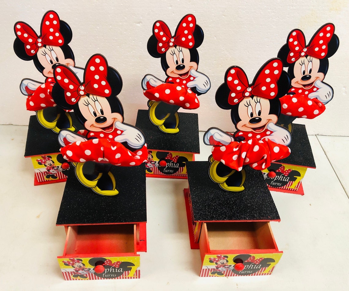 Minnie Mouse Center Pieces - Etsy