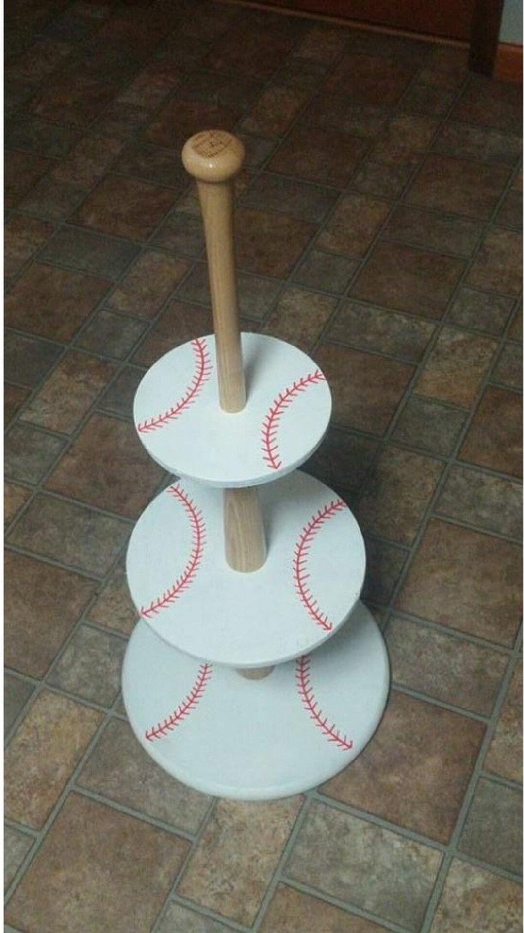 Baseball Cupcake Stand - Etsy