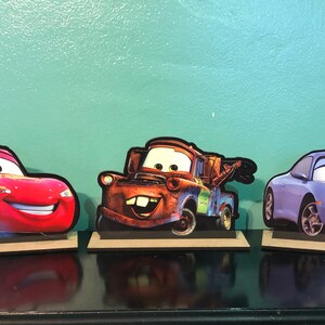 Disney Car Centerpieces - Etsy