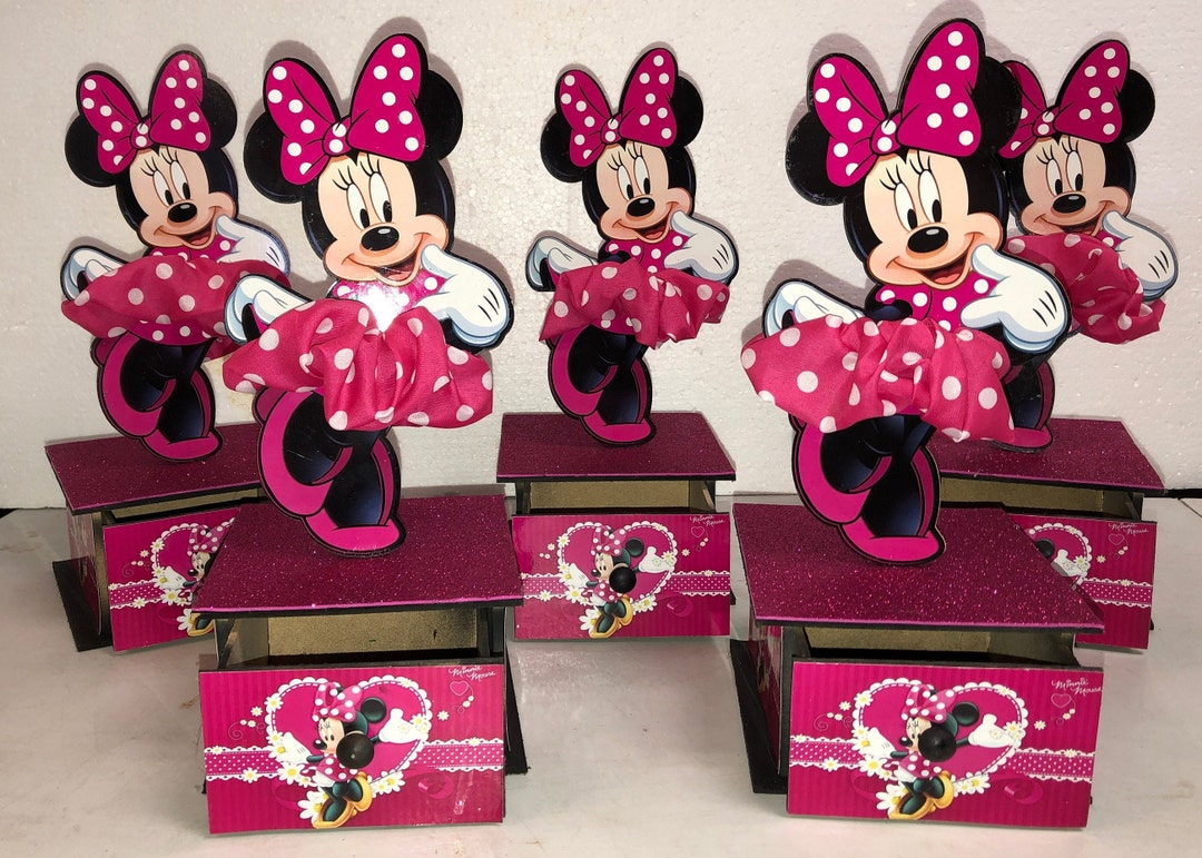 Minnie Mouse Center Pieces - Etsy