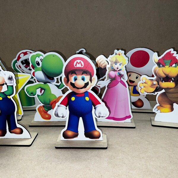 Super Mario Centerpiece - Etsy