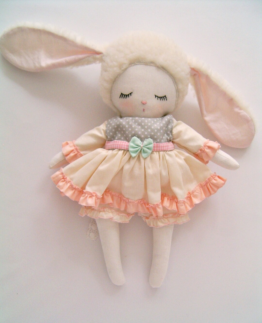 Sweet Handmade Bunny Doll With Clothes New Baby Gifts Personalized ...