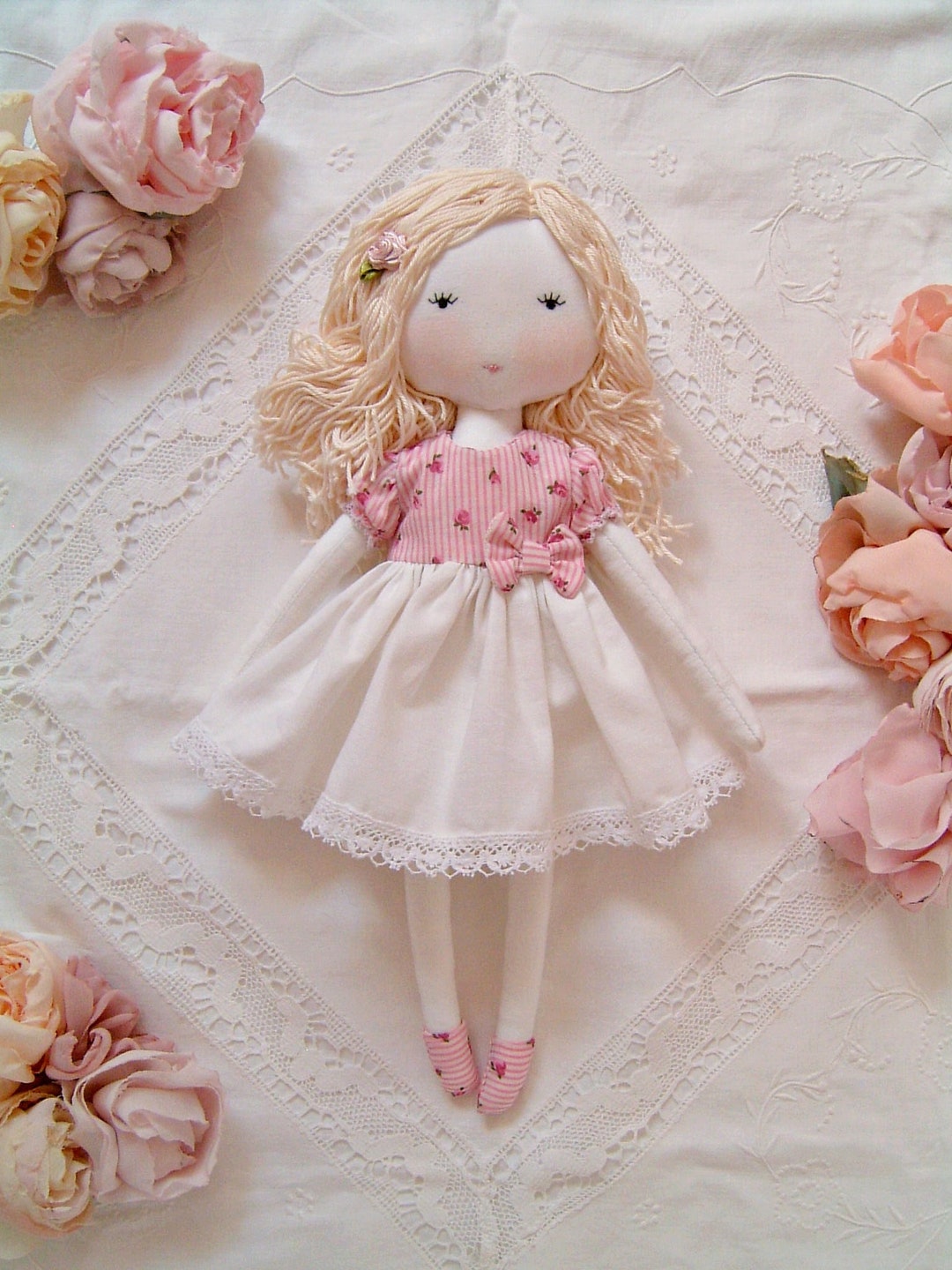 Handmade Dolls Rag Doll Rag Dolls Handmade Dolls for Girls Cloth Dolls ...