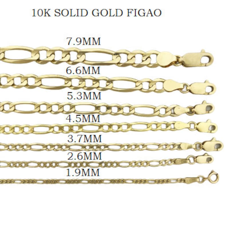 Thick Figaro Chains - Etsy