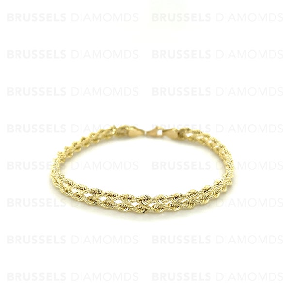 10k Gold Bracelet - Etsy
