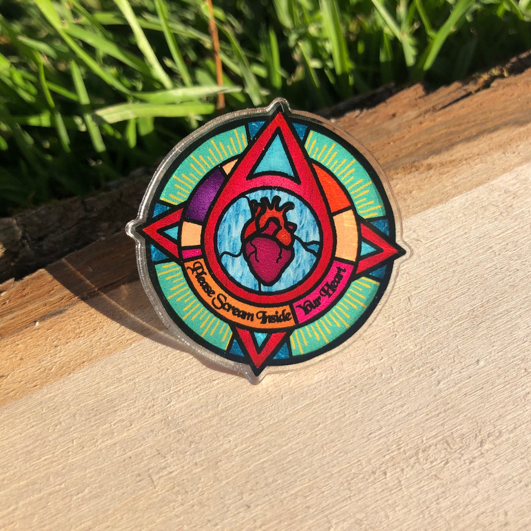 Please Scream Inside Your Heart 2020 Commemoration Pin - Etsy