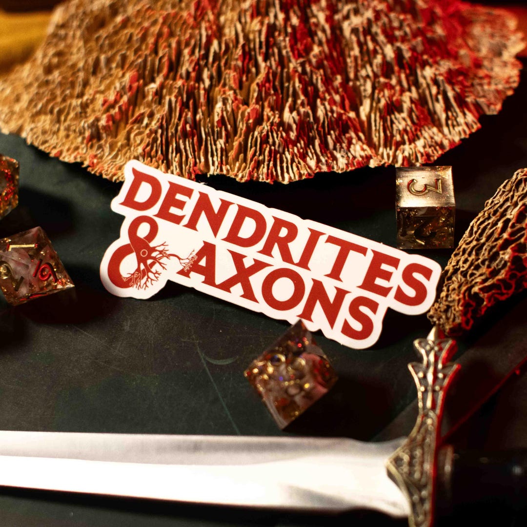 Dendrites & Axons Sticker - Etsy