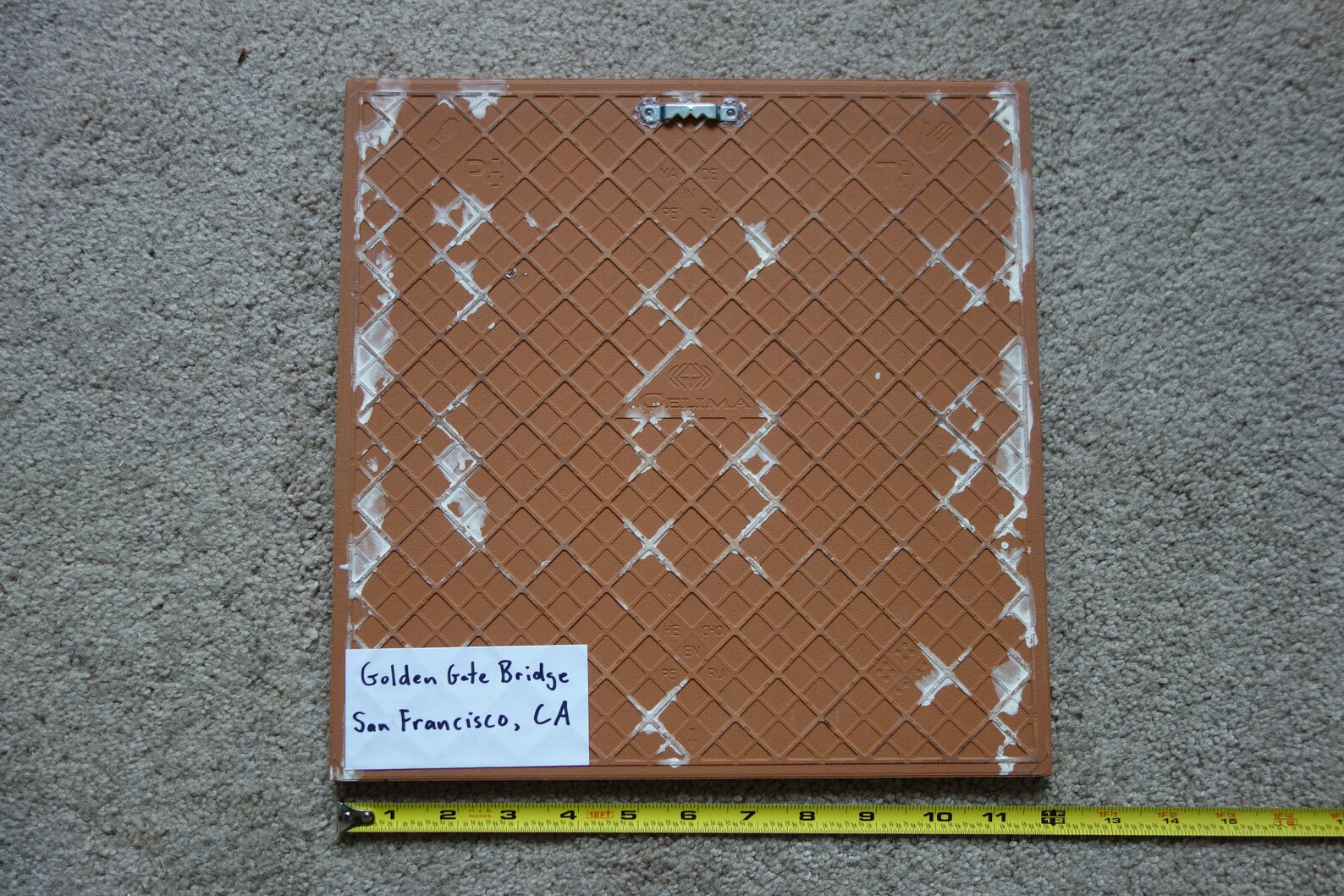 Golden Gate Bridge - Photo on Tile. Western Art, California Art ...