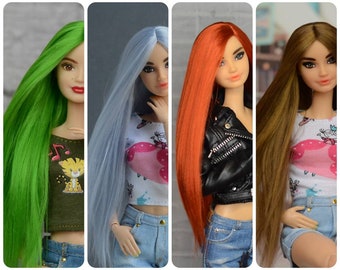 Barbie With Bangs | Etsy