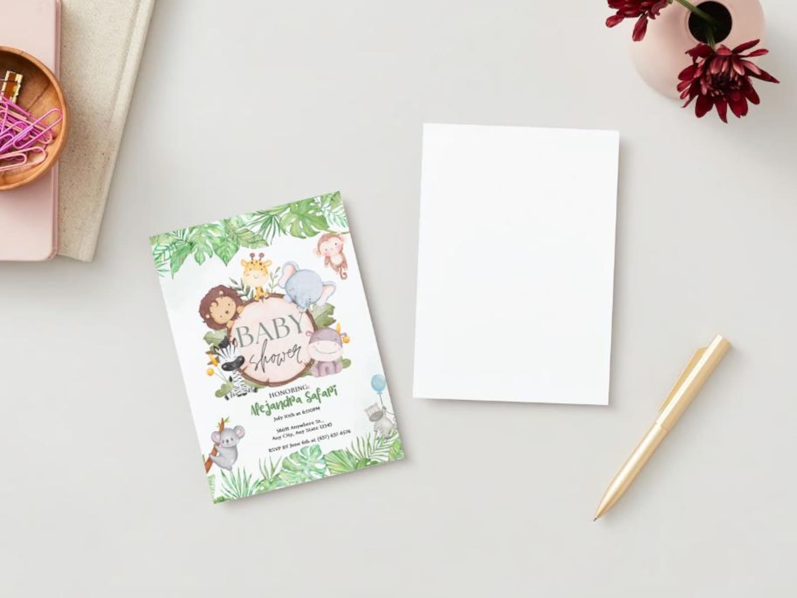 Jungle Adventure Baby Shower - Safari Inspired - Etsy