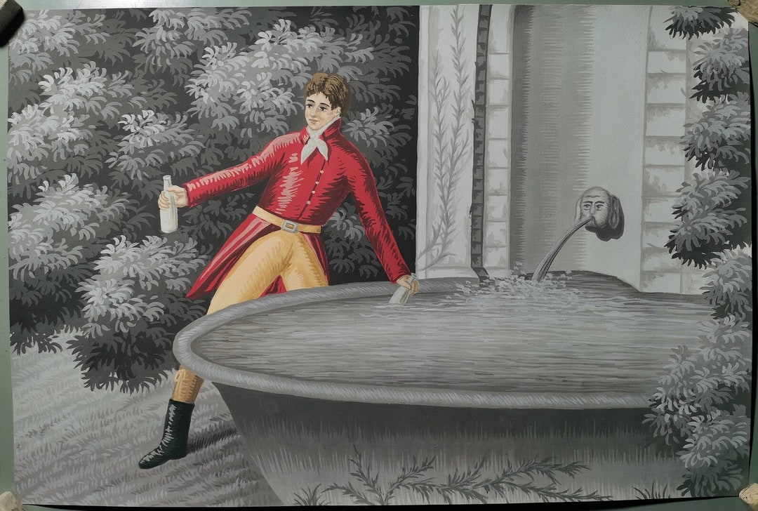 Panoramic Wallpaper Mural Hunting Wallpaper Sample - Etsy