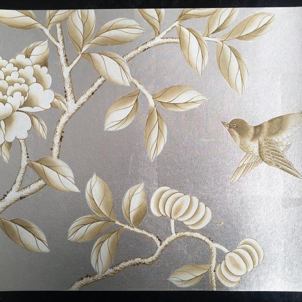 Metallic Wallpaper - Etsy