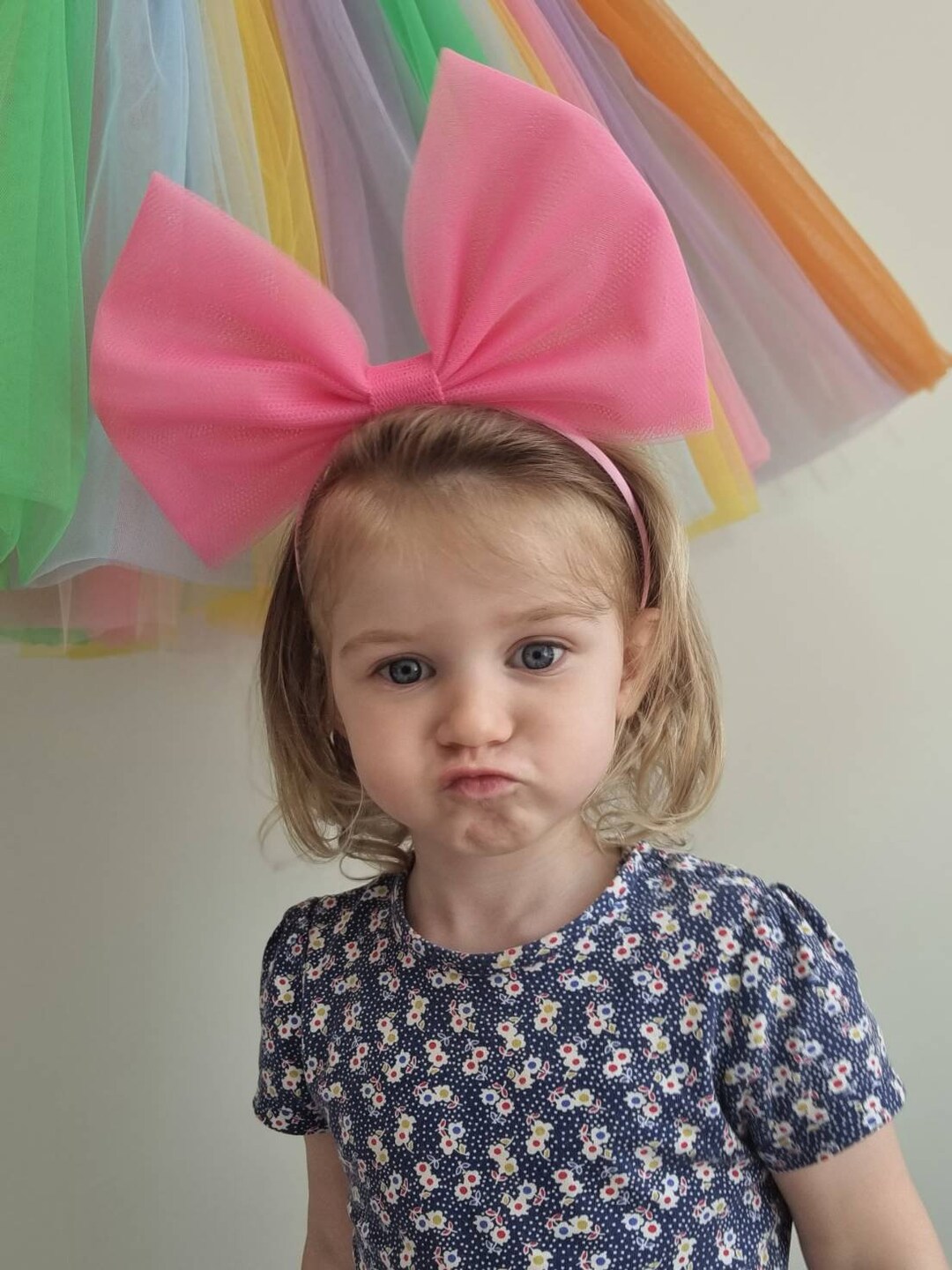 Pink Minnie Mouse Ears Hot Pink Bow Baby Minnie Ears Disney - Etsy