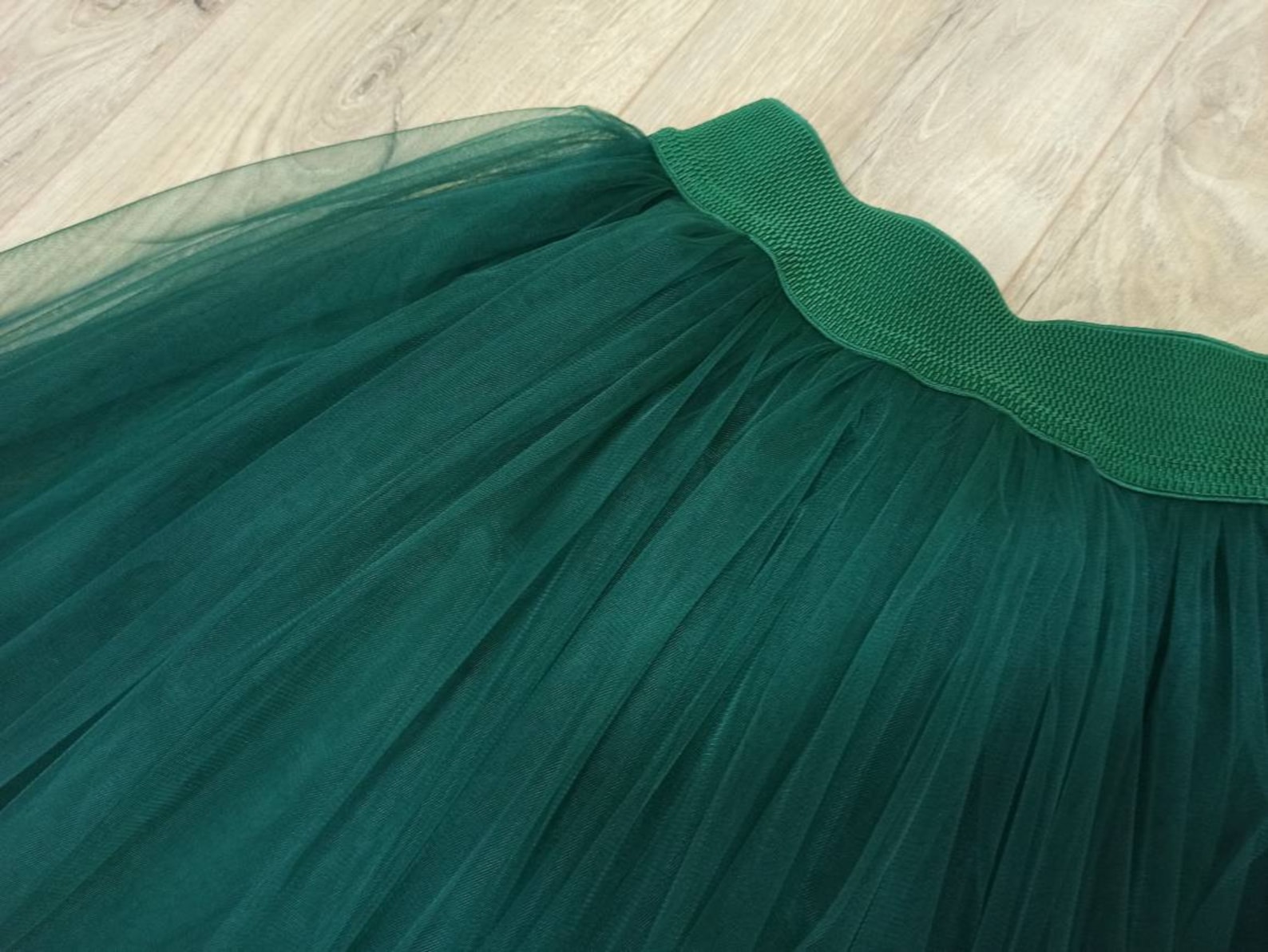 Green Midi Skirt Woman Dark Green Tulle Skirt Tutu Adult - Etsy