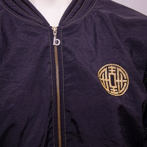 Benger Embroidery Japanese Dragon Womens Sportswear Windbreaker ...