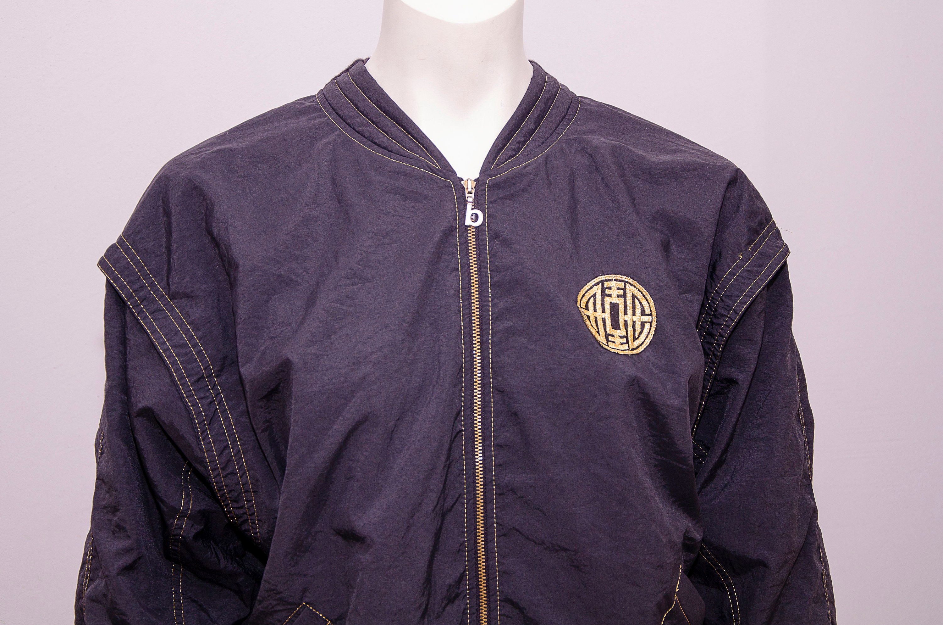 Benger Embroidery Japanese Dragon Womens Sportswear Windbreaker ...