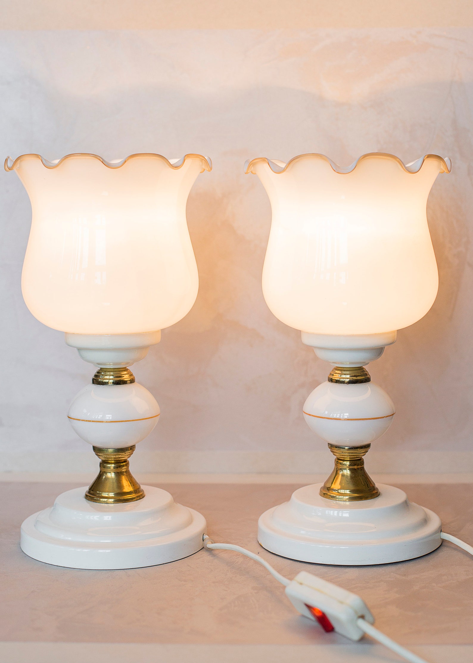 Vintage Table Lamp / Vintage Desk Lamp / Vintage Table Light / - Etsy