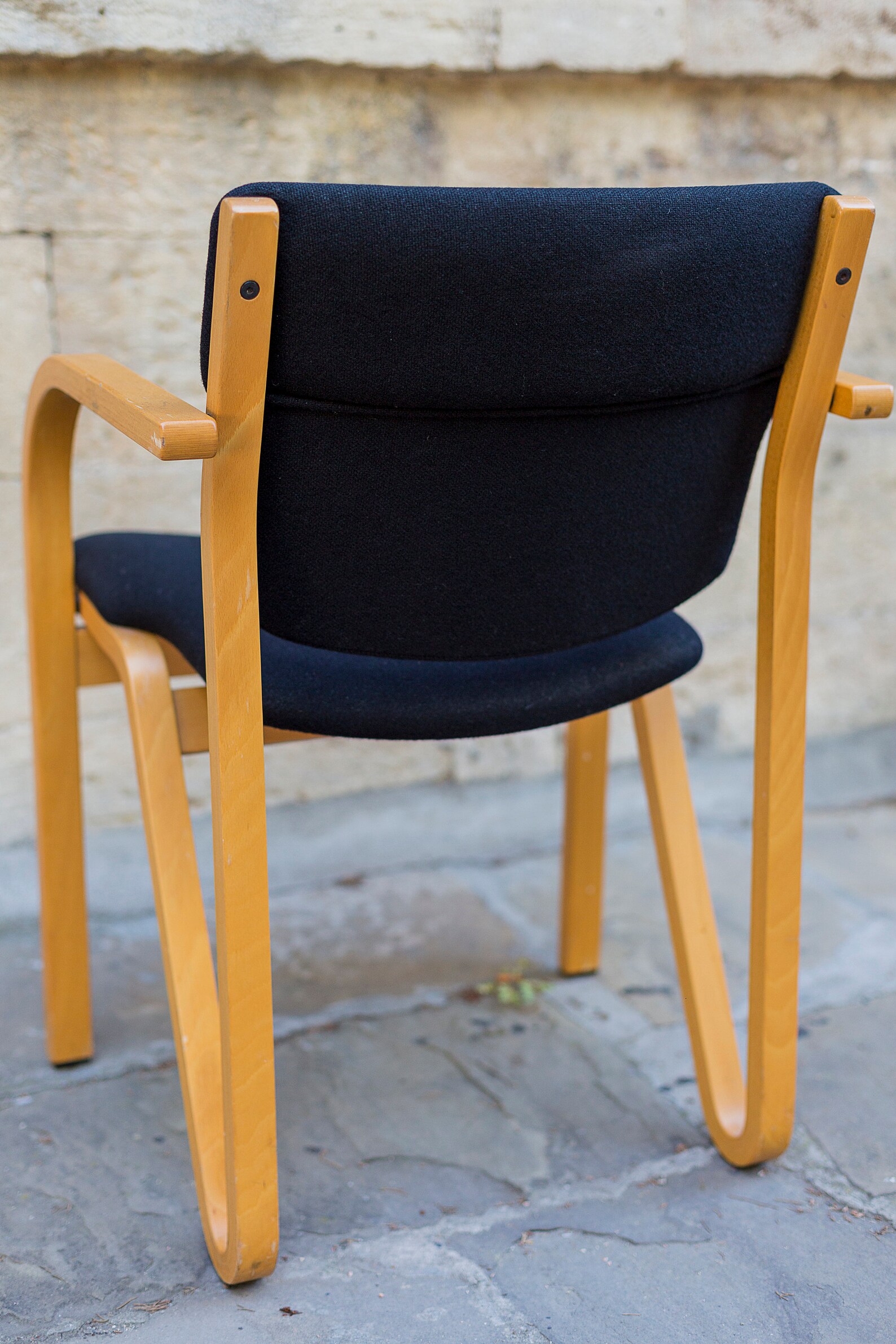 Vintage Stackable Dining Chairs Set of Two - Etsy