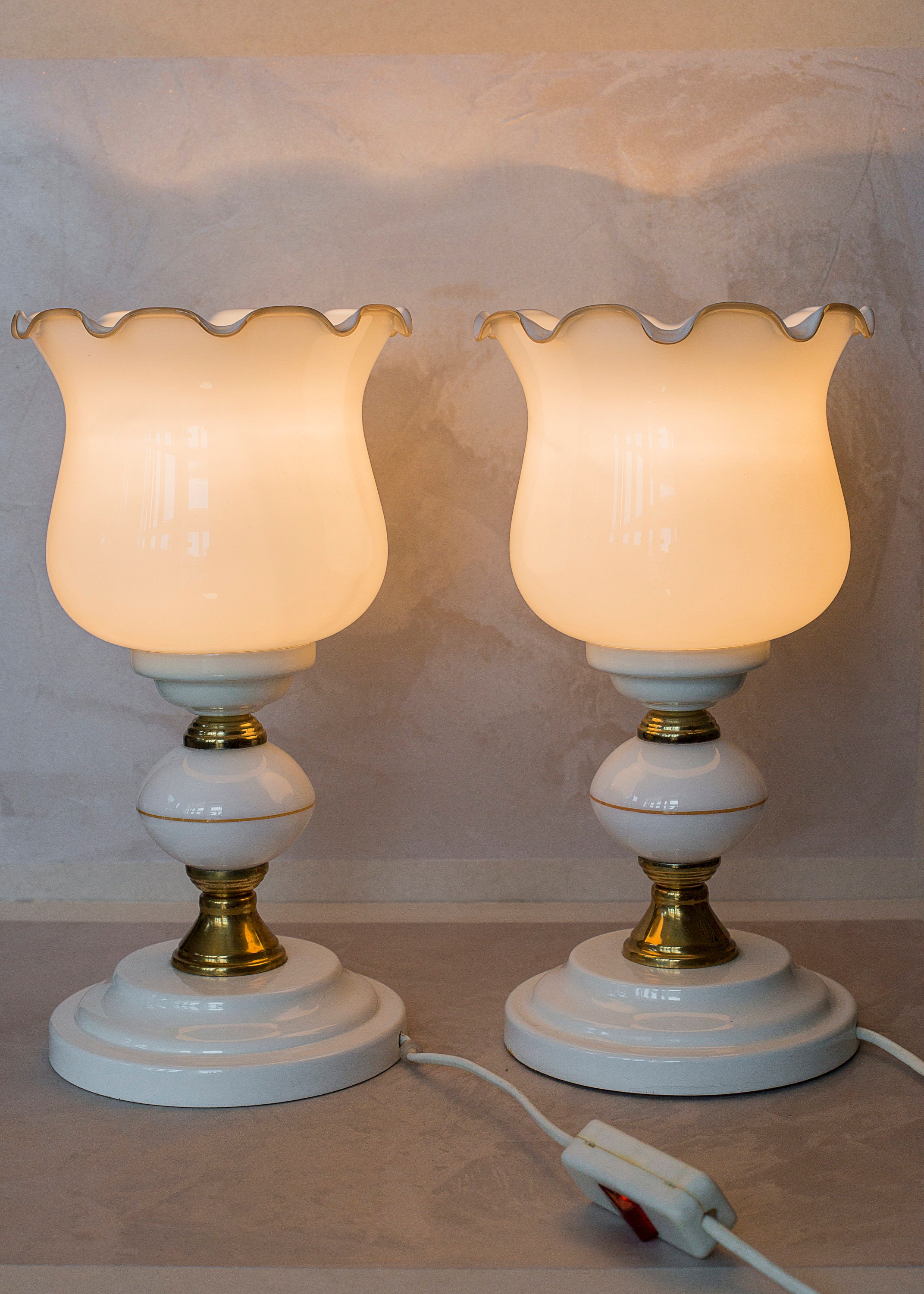 Vintage Table Lamp / Vintage Desk Lamp / Vintage Table Light / - Etsy