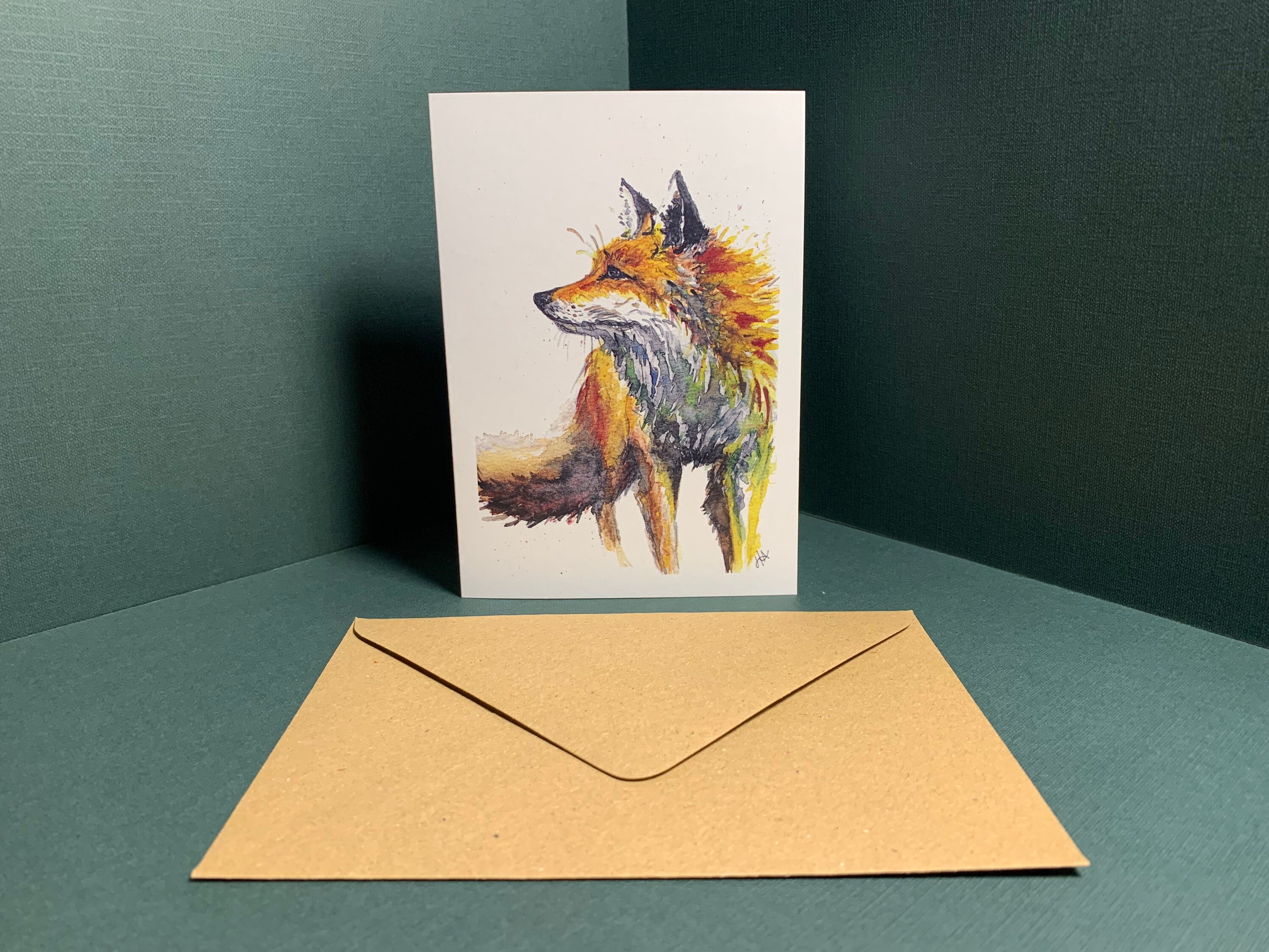 The Fox, Fox Greeting Card, Birthday Card, Any Occasion, Woodland ...