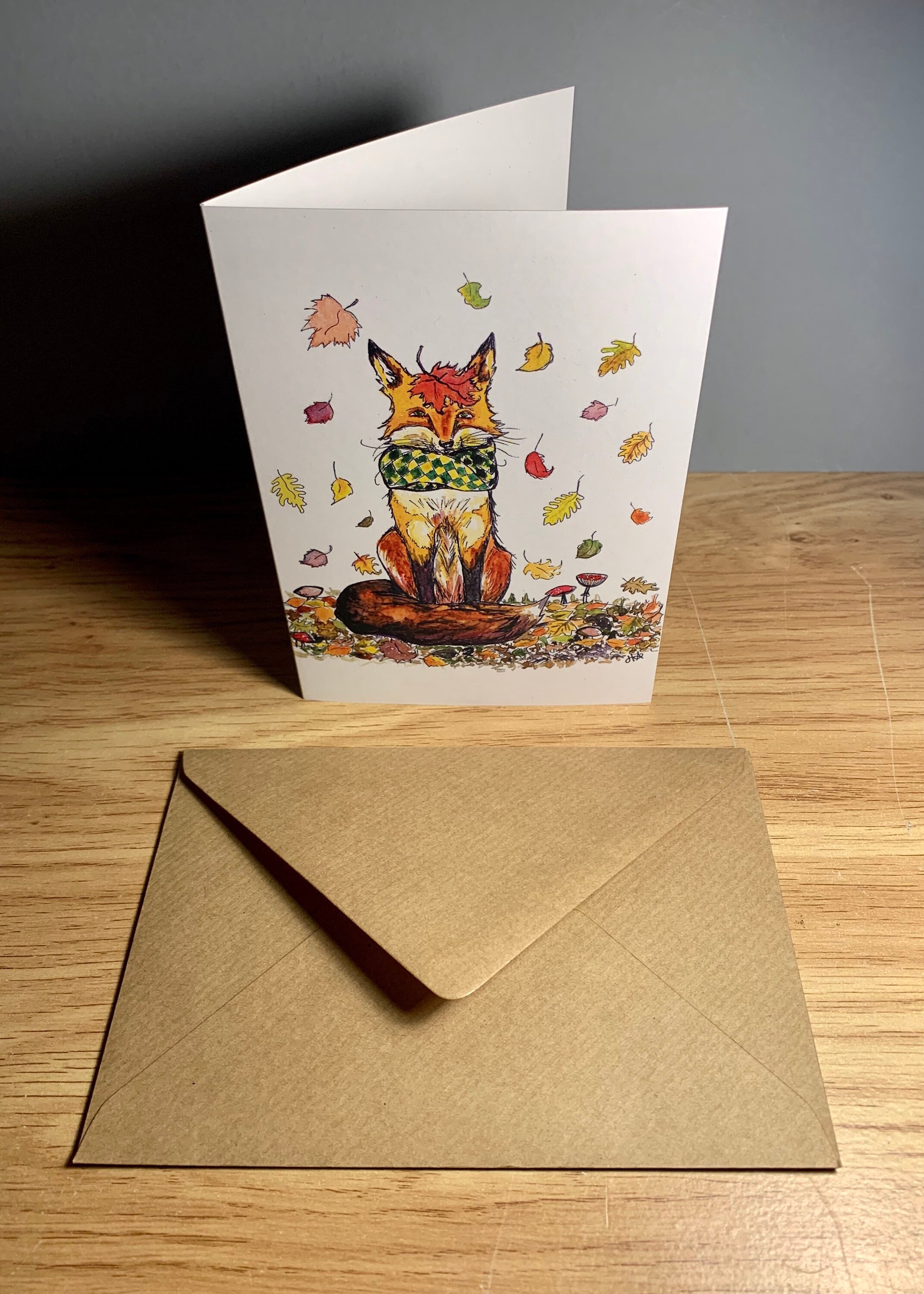 Fabulously Foxy Birthday Greeting Card Cute Animal Art - Etsy