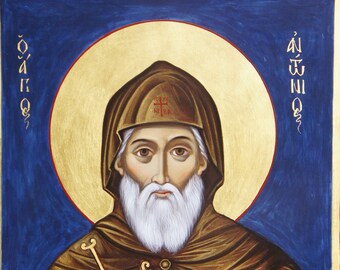 St Anthony Orthodox Icon - Etsy