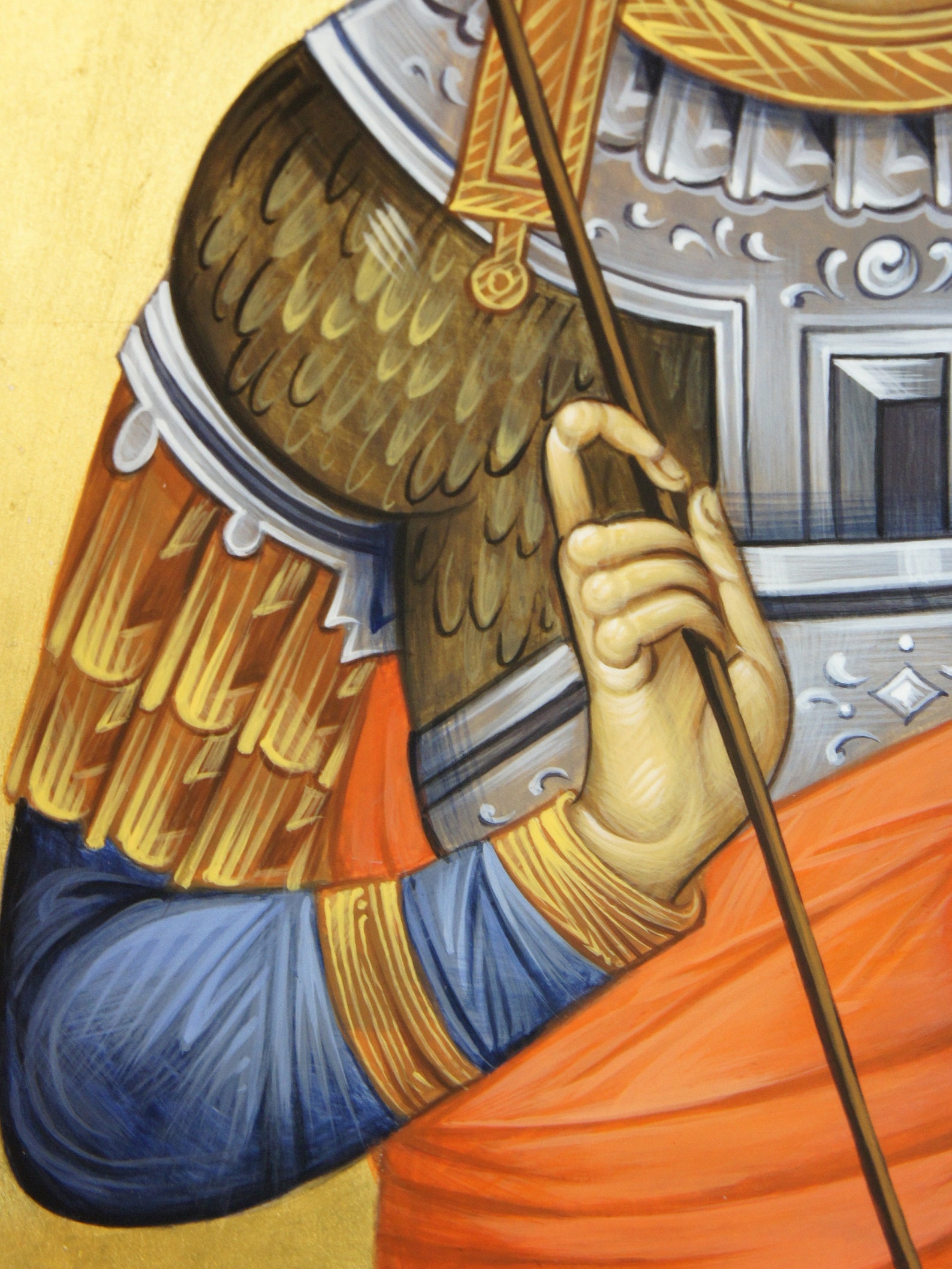 Saint George Icon St George Icon Hand Painted Orthodox Icon - Etsy