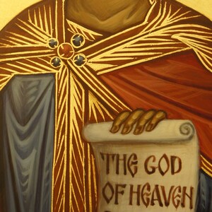 Prophet Daniel Holy Prophet Daniel Icon Hand Painted Orthodox Byzantine ...