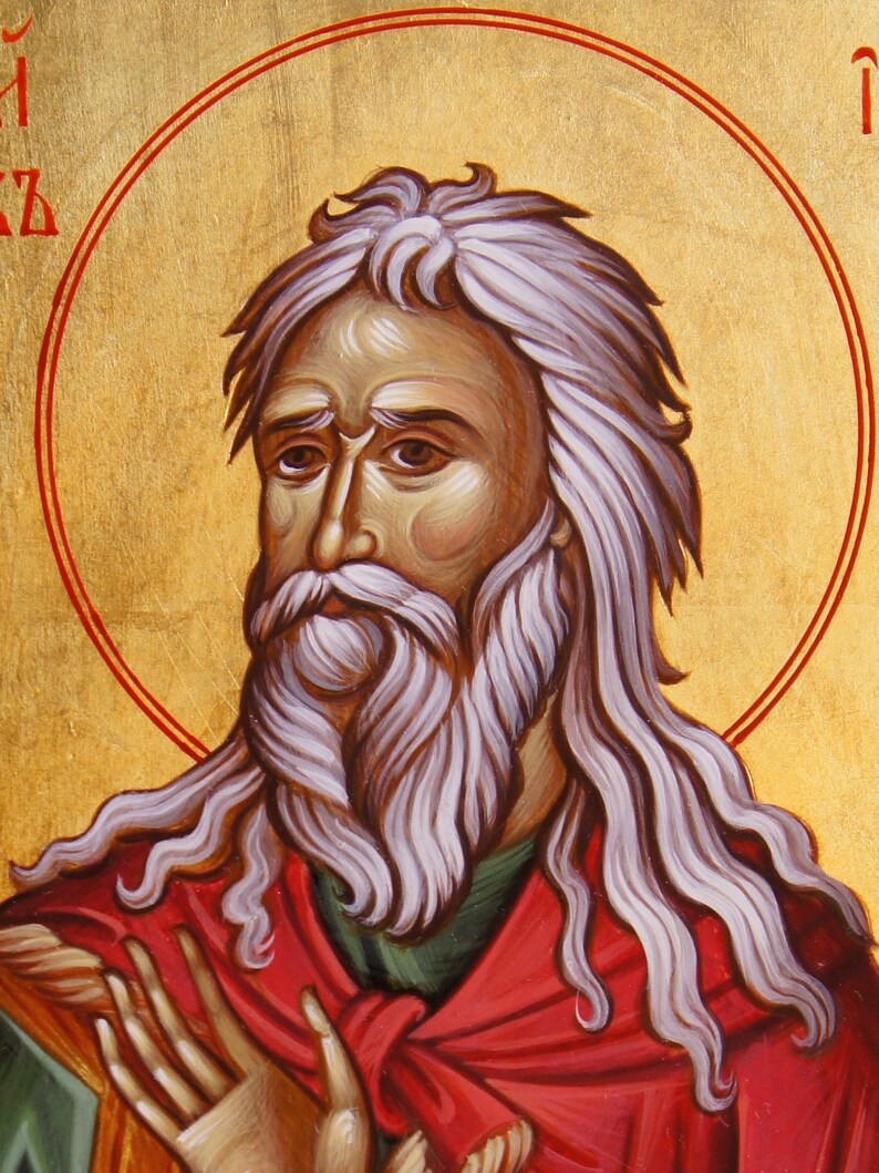Holy Prophet Elijah St Elijah Hand Painted Orthodox Icon - Etsy