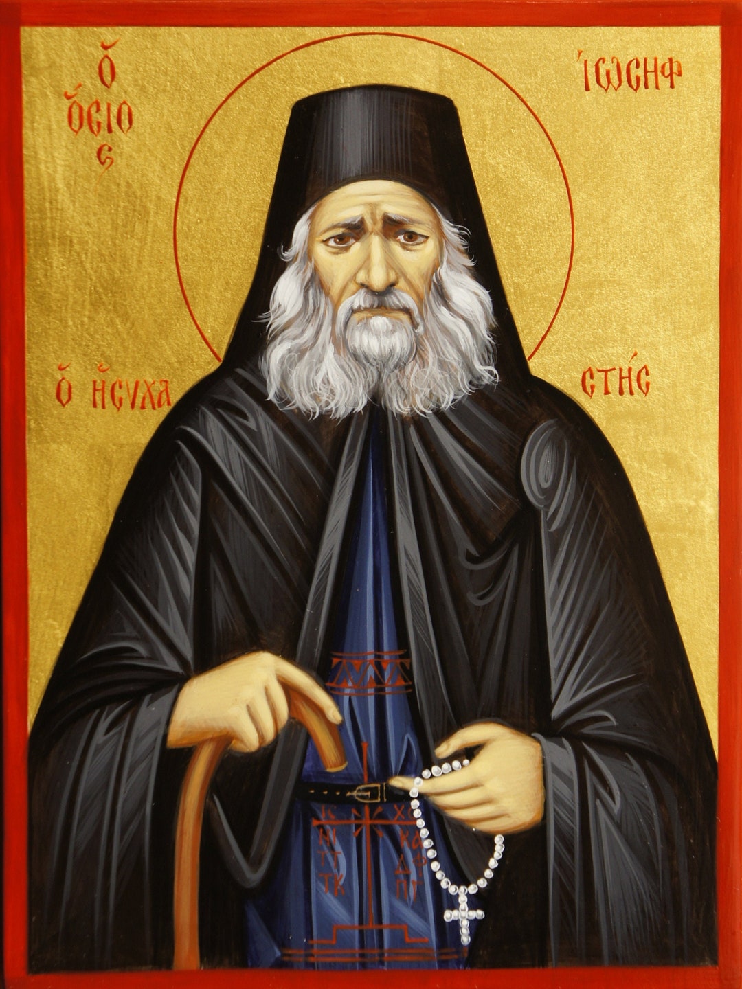 St Joseph Hesychast Saint Joseph Hesychast Vatopedi Icon of Saint ...