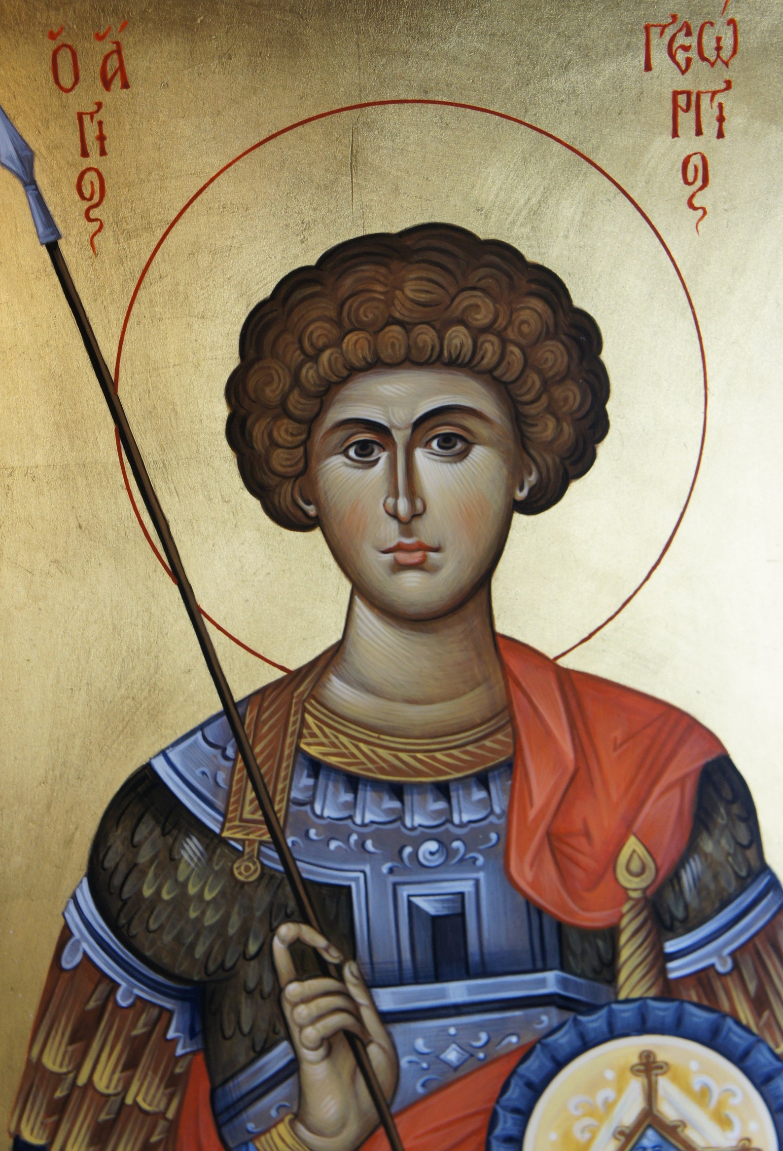 Saint George Icon St George Icon Hand Painted Orthodox Icon - Etsy