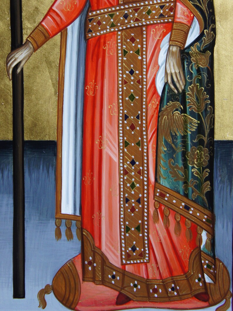 Sts Constantine Icon and Helen Icon Saint Constantine Icon - Etsy