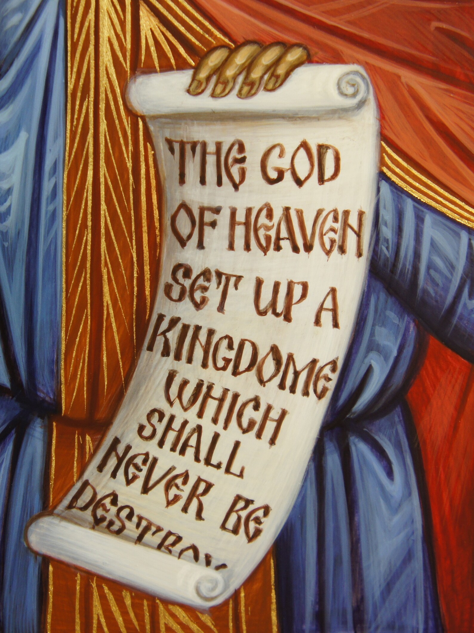 Prophet Daniel Holy Prophet Daniel Icon Hand Painted Orthodox | Etsy